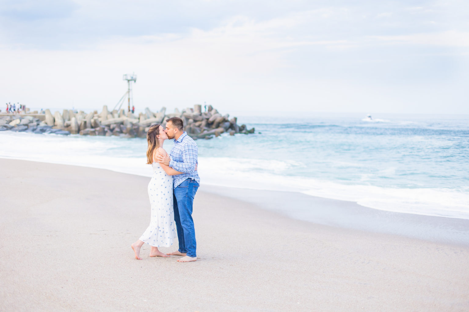 Point Pleasant Engagement | Hannah + Dillon - kevinandalyphotography.com